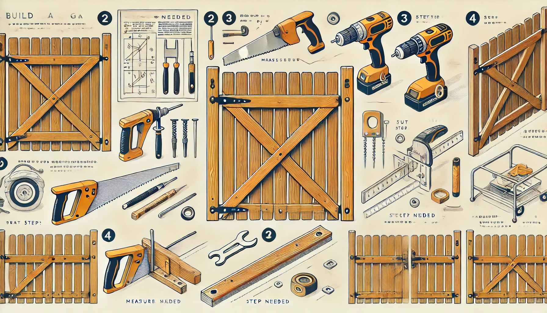 How To Build a Fence Gate: 2024 Simple Instructions