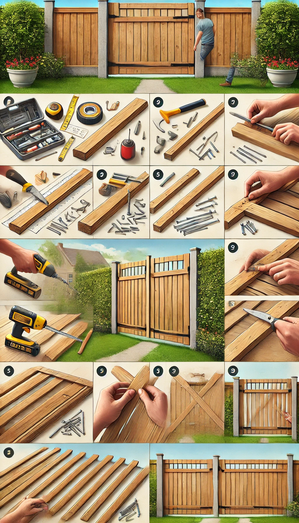How to Build a Privacy Fence Gate: Top Tips in 2024